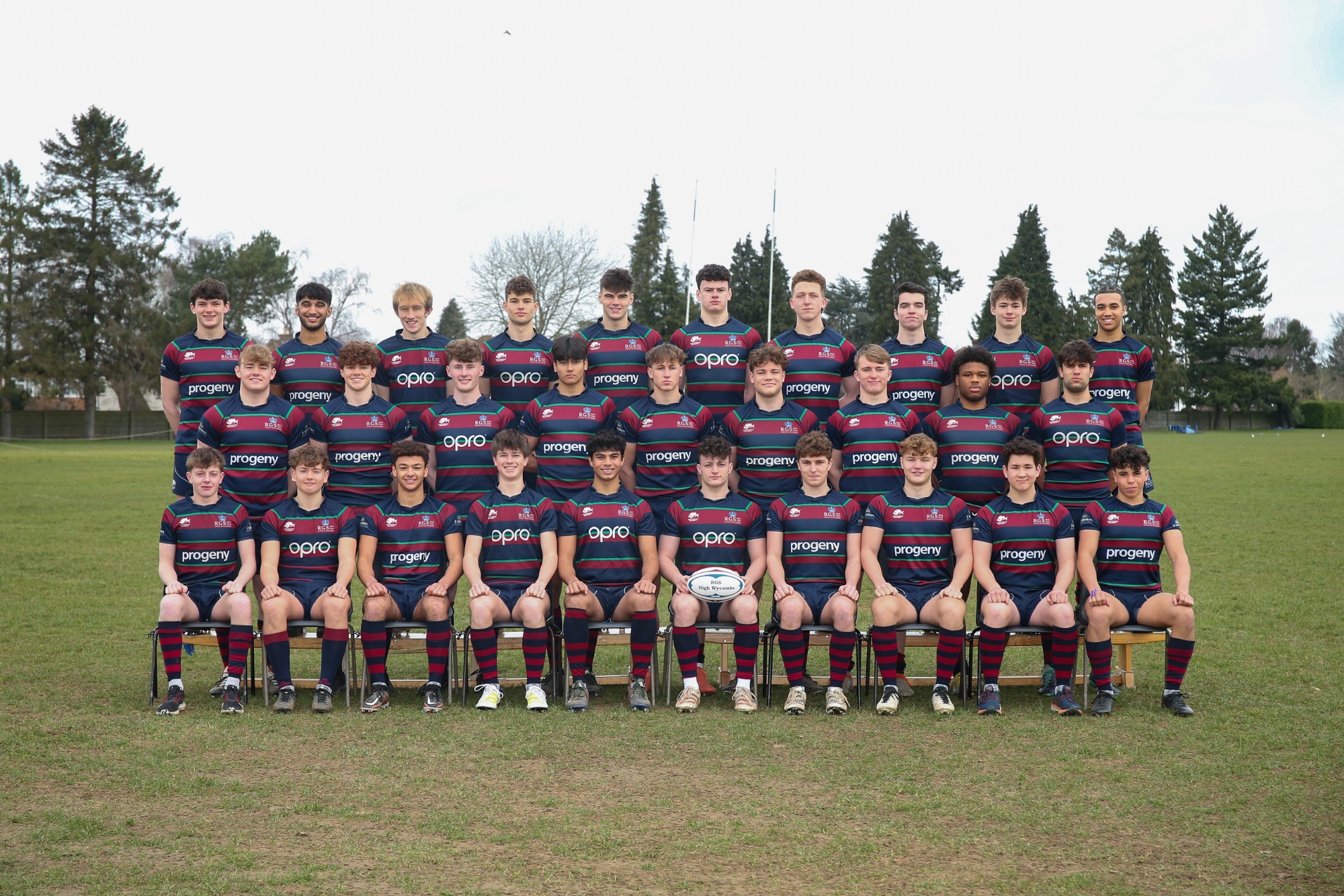Royal Grammar School - 1st XV in the Schools Plate Final