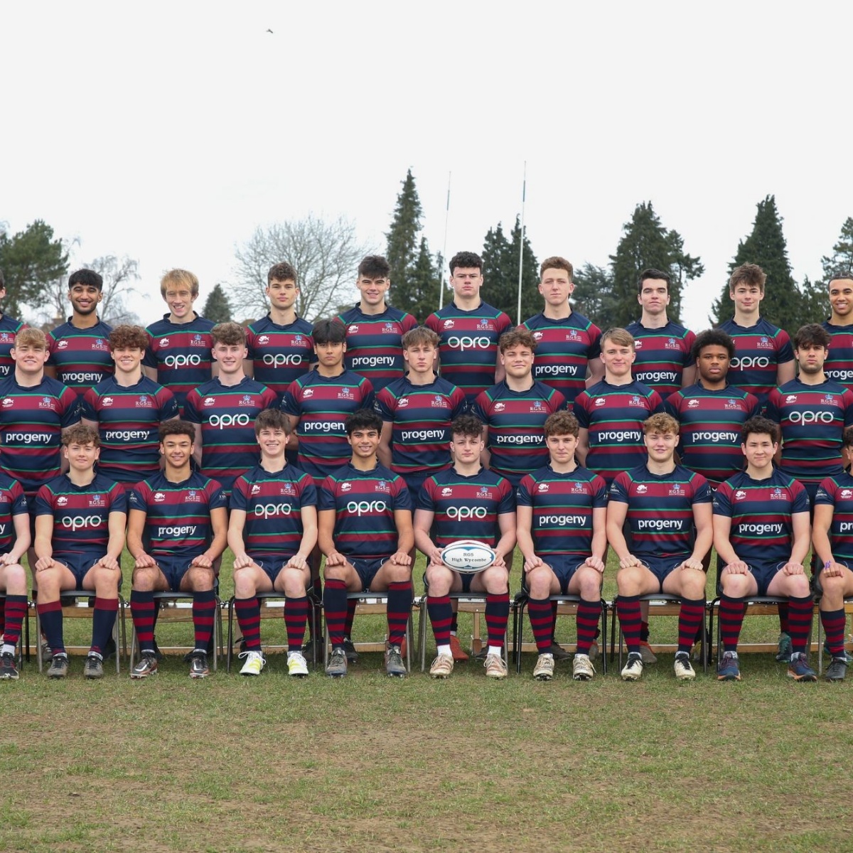Royal Grammar School - 1st XV in the Schools Plate Final against ...