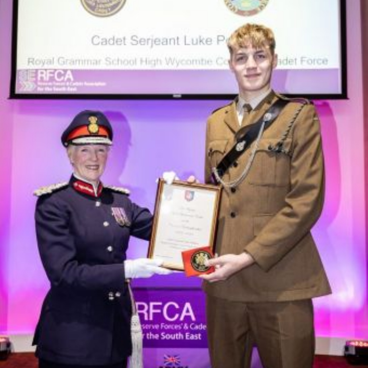 Royal Grammar School - Luke Poulton appointed as one of His Majesty’s ...